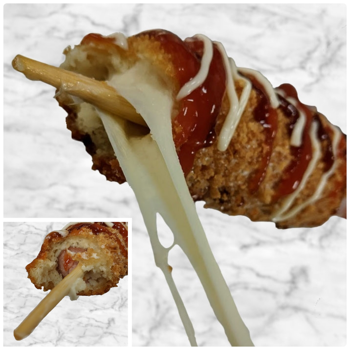 Panko Cheesy Hot Dog (1/2 Cheese, 1/2 Hotdog) – Boba Works